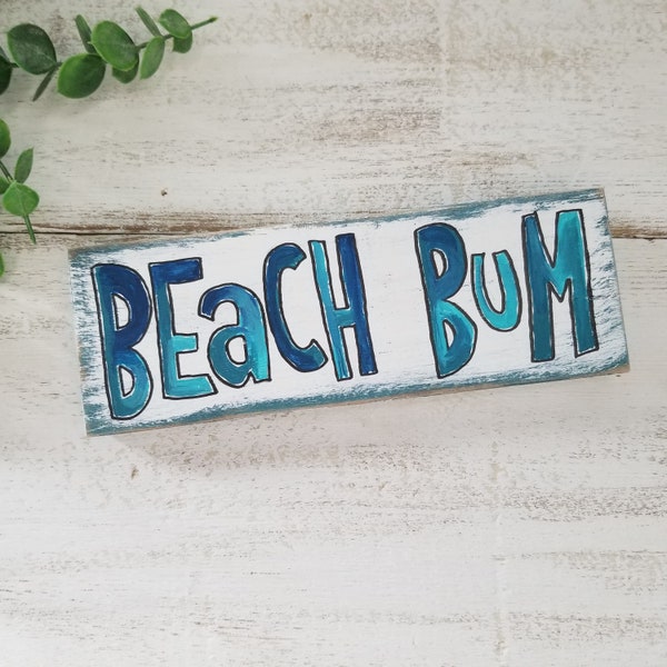 Beach Bum Sign - Etsy
