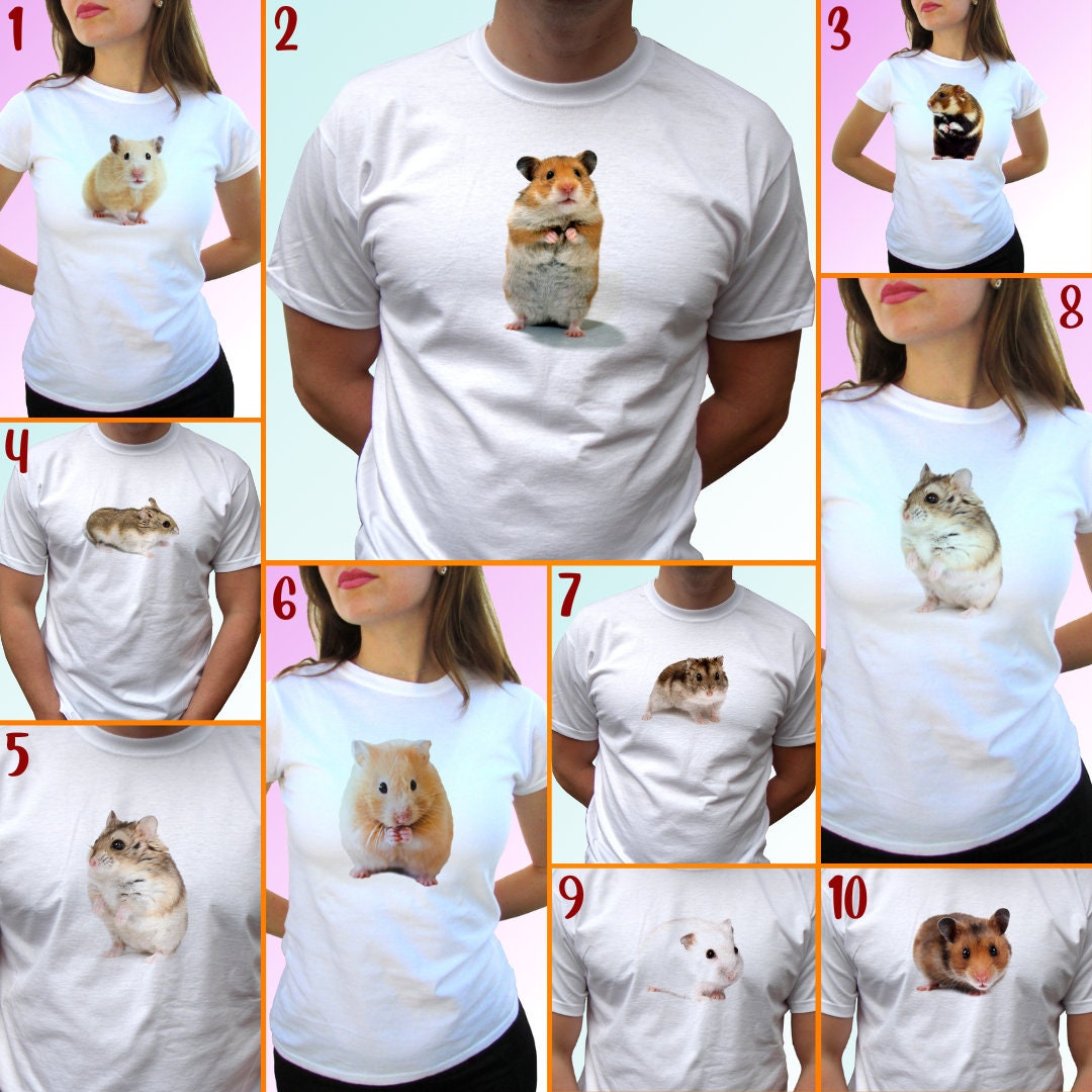 Hamsters T Shirt Top Tee Birthday Gift - Etsy