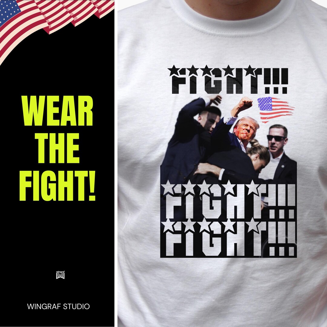Donald Trump T Shirt 2024 Legend Icon USA America Shot Fight Election ...
