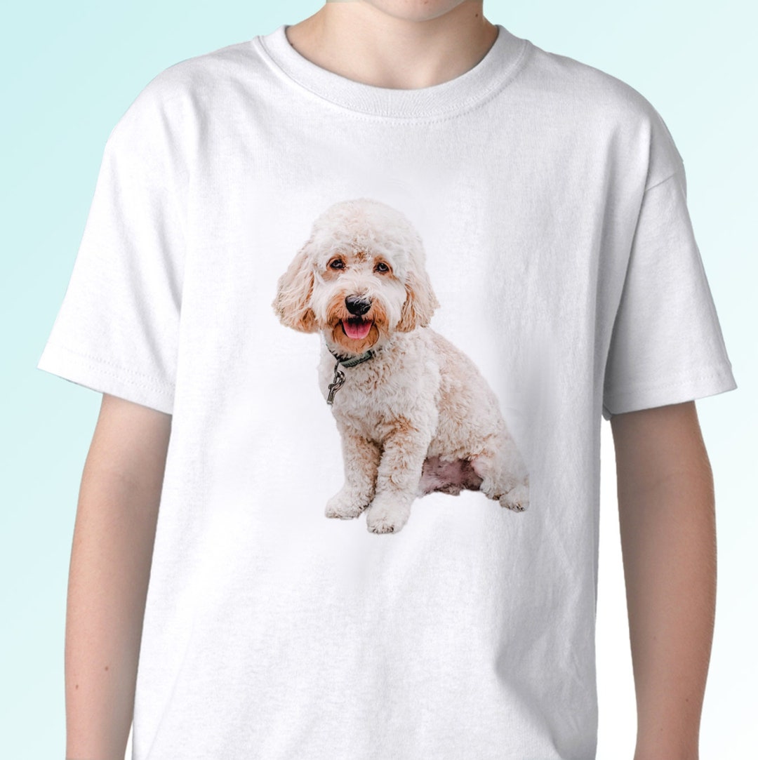 Cockapoo White T Shirt Top 100% Cotton Tee Graphic Design Mens Womens ...