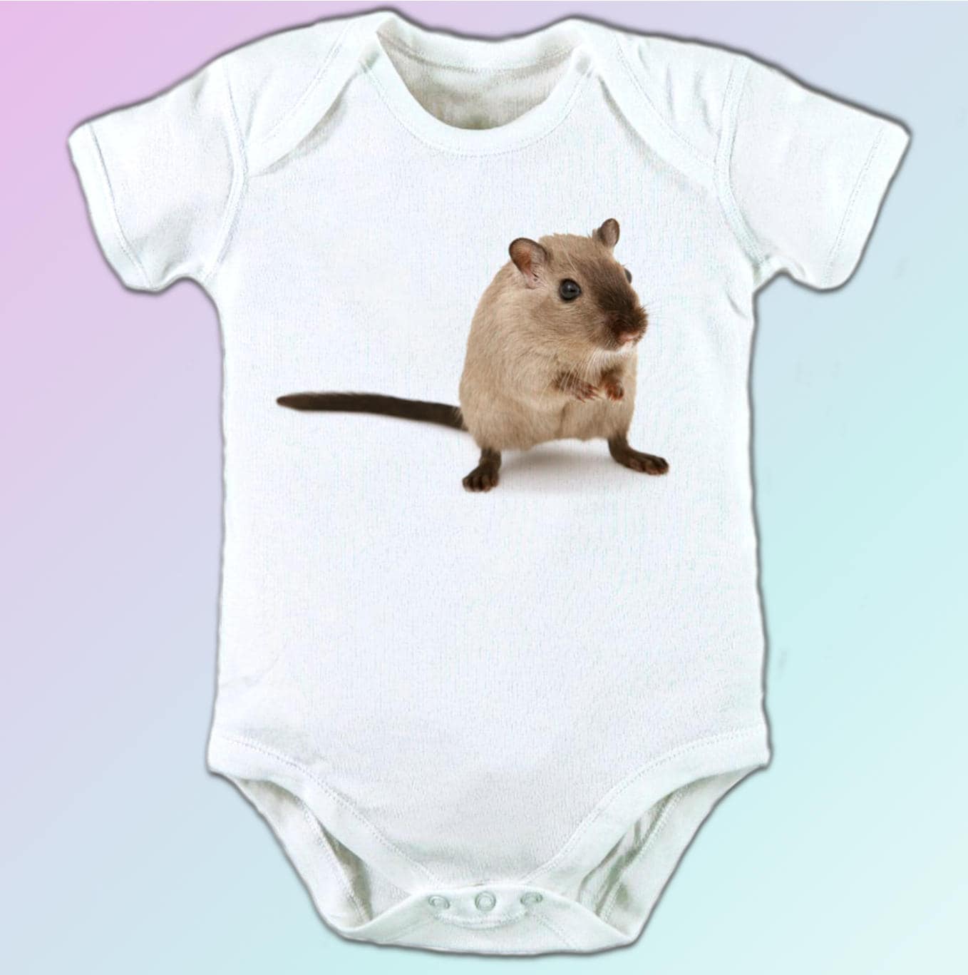 Gerbil White T Shirt Top Tee Design Art Mens Womens Kids | Etsy UK