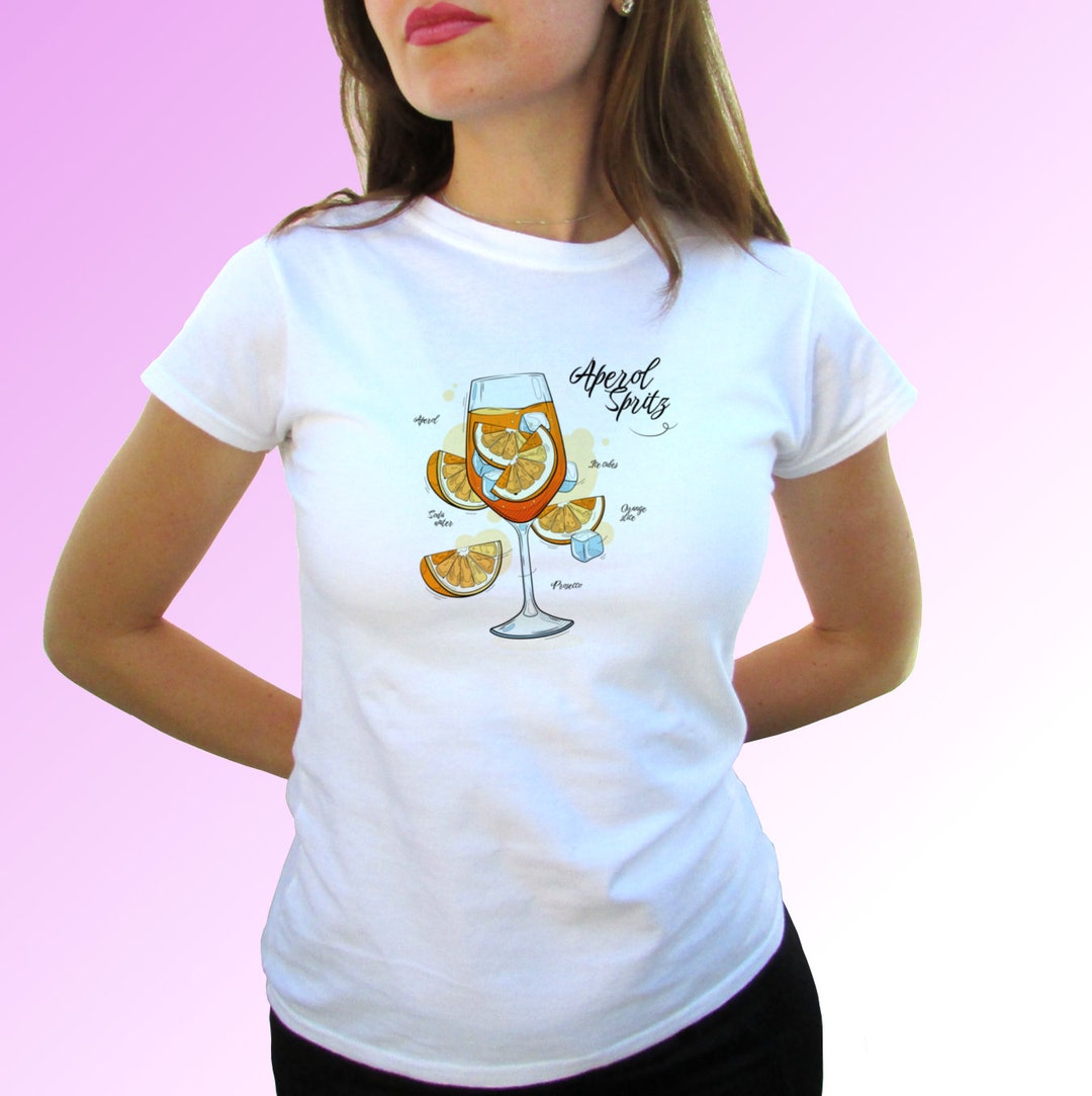 Aperol Spritz T Shirt Top Tee Christmas Birthday Gift for Her Him Mom ...