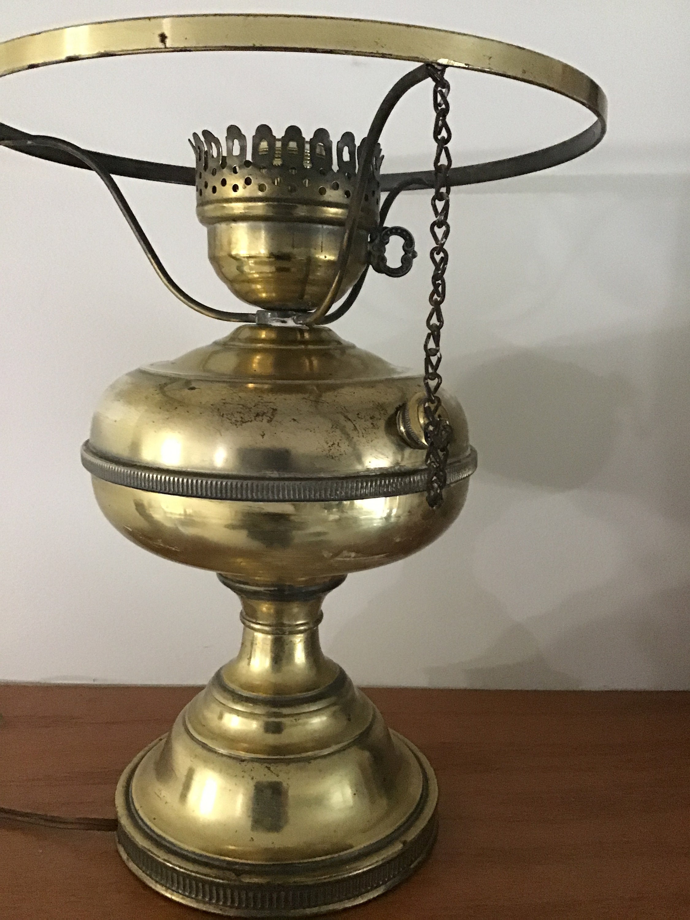 Brass Conversion Table Lamp - Etsy