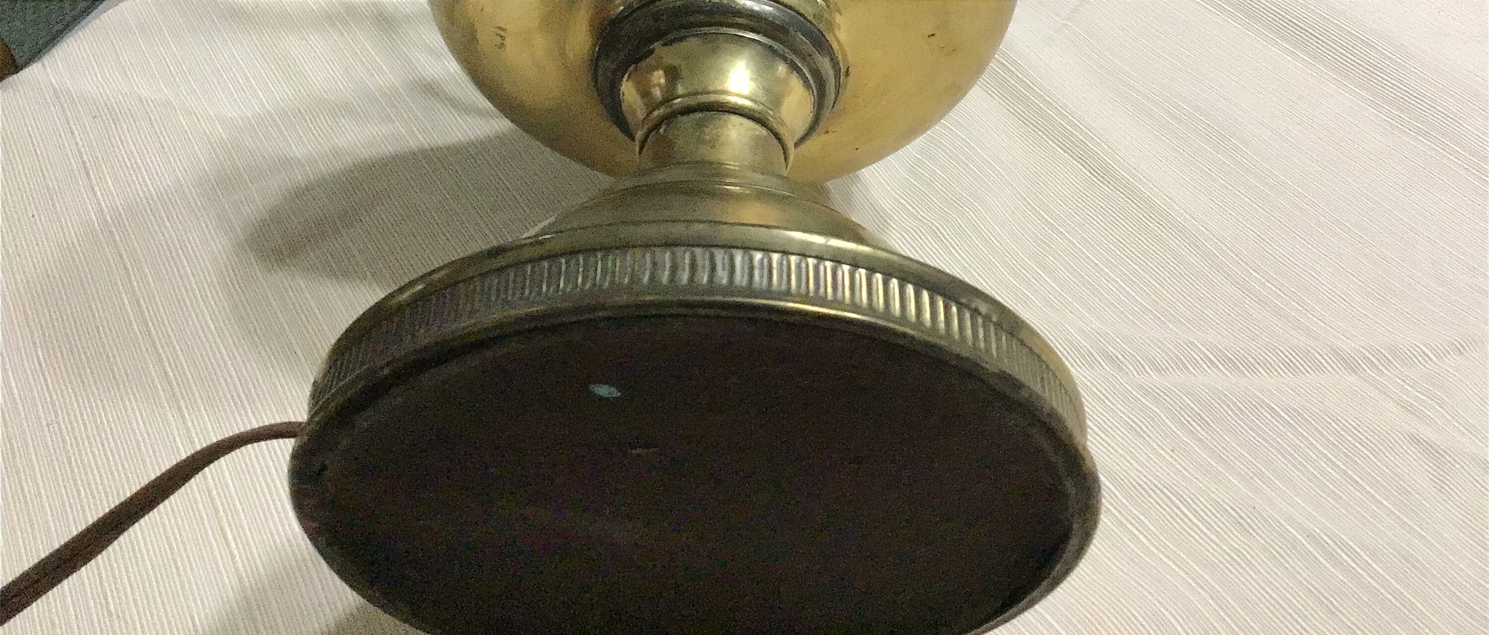 Brass Conversion Table Lamp - Etsy