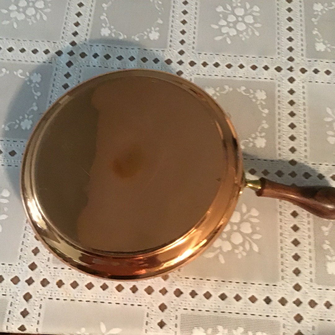 Copper Flambe Pan With Lid, Dayton Hudson Recipes Included - Etsy