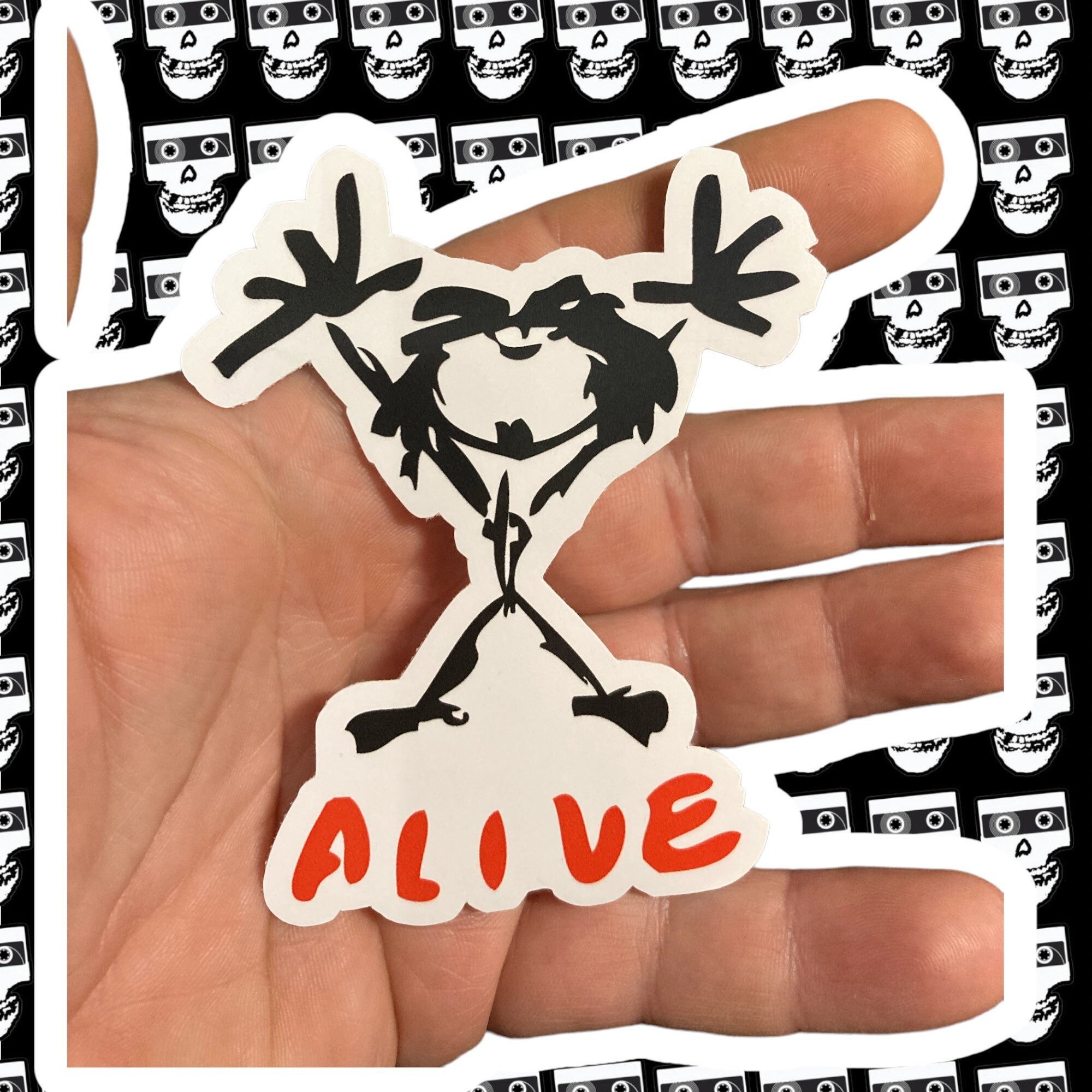 Pearl Jam Stickman Sticker