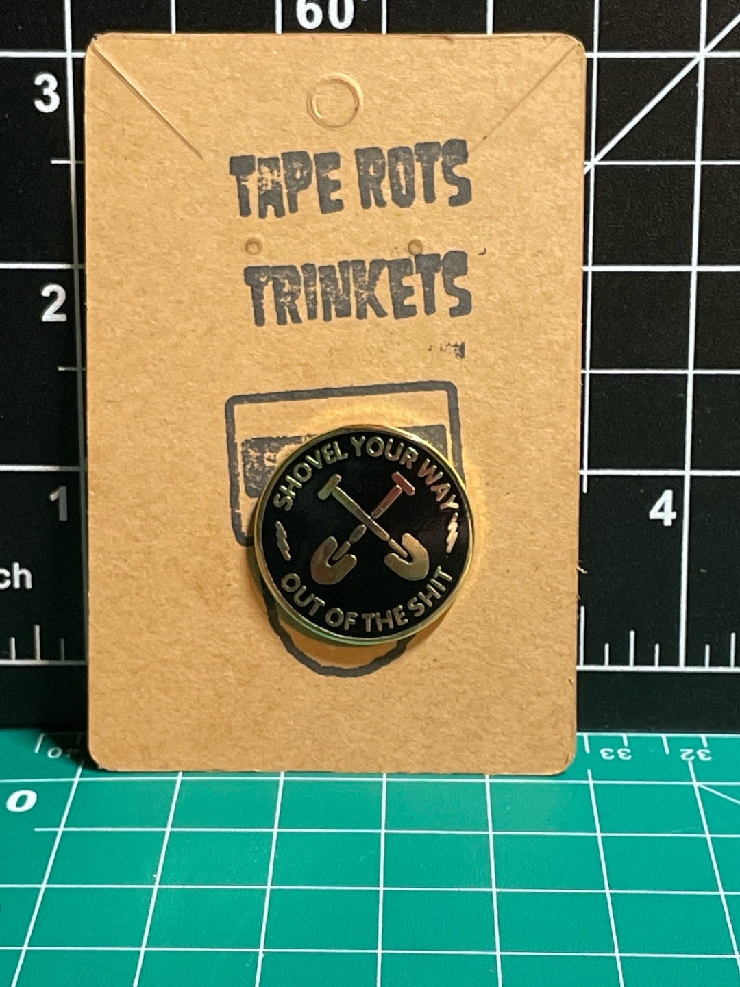 Twin Peaks Shovel David Lynch Enamel Pin - Etsy