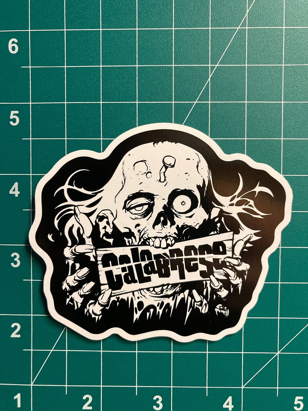 Calabrese Vinyl Sticker Horror Punk - Etsy