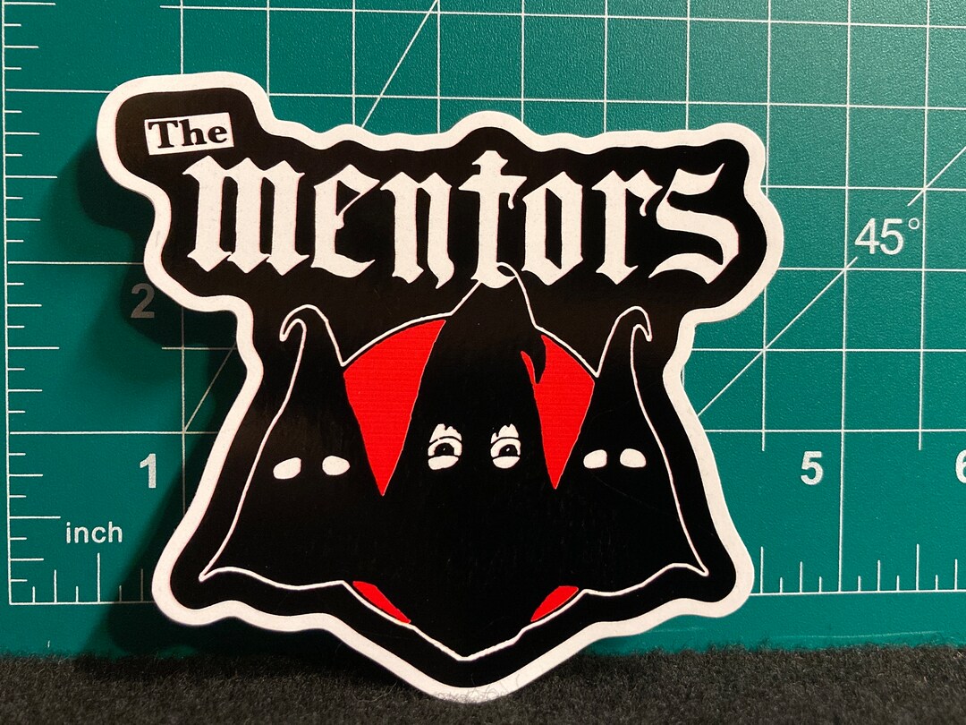 Mentors Vinyl Sticker Punk - Etsy