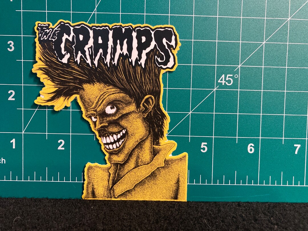The Cramps Vinyl Sticker Punk Rock - Etsy