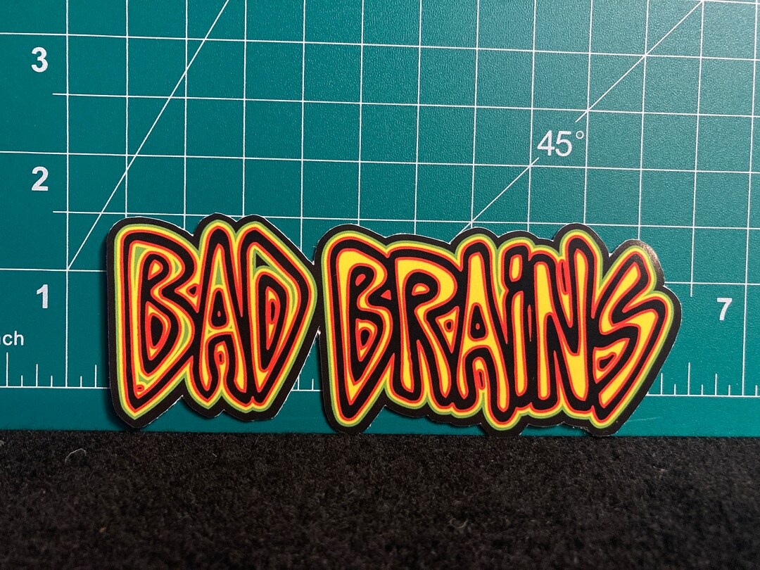 Bad Brains Vinyl Sticker Punk Rock - Etsy