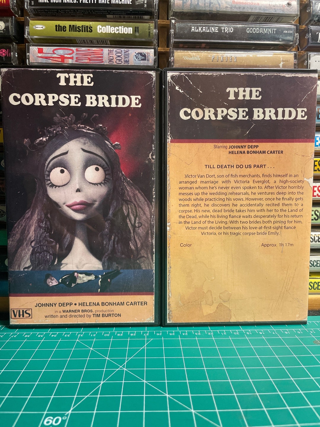 The Corpse Bride Custom VHS Horror Animated - Etsy