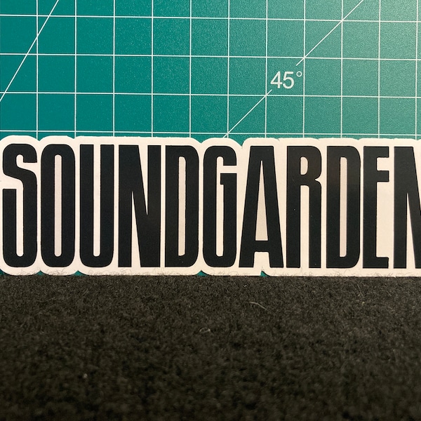 Soundgarden Logo - Etsy