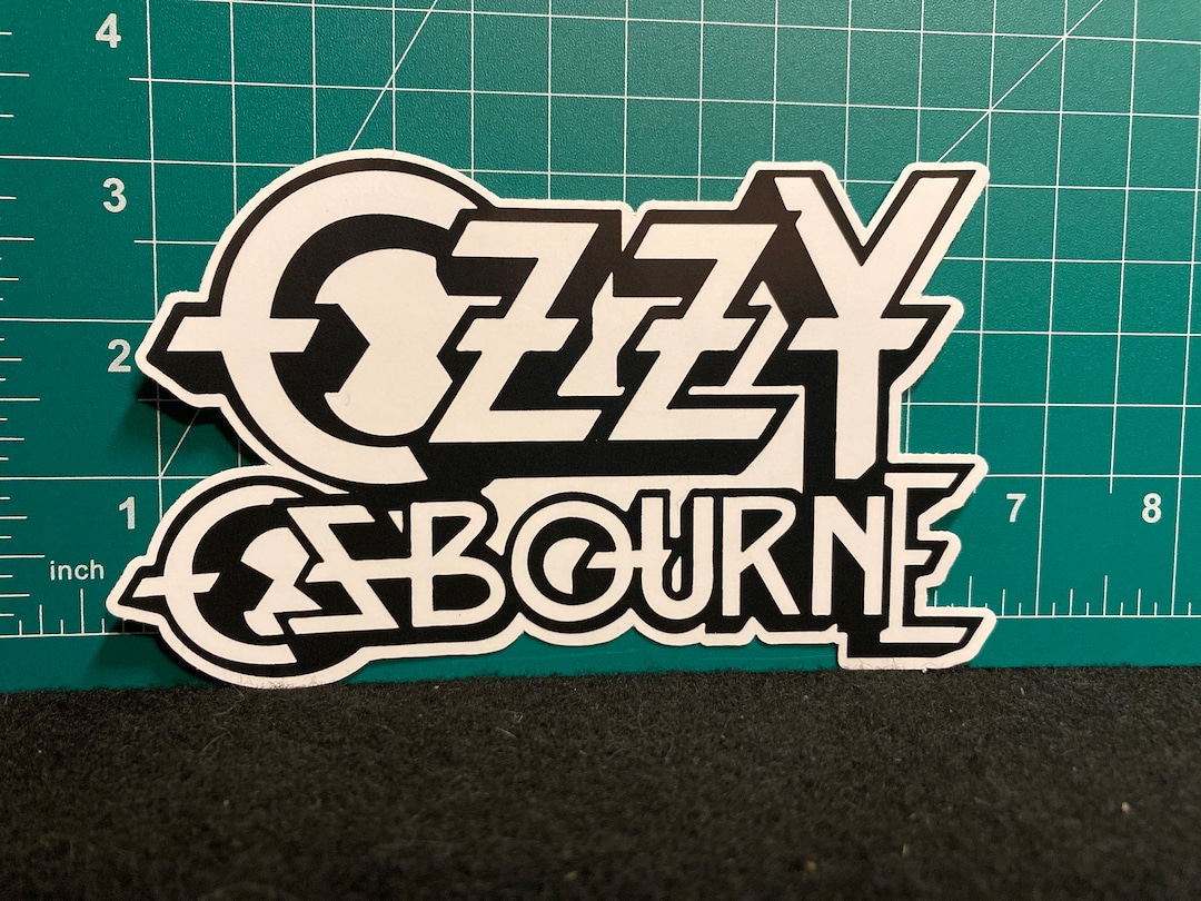 Ozzy Logo Vinyl Sticker Metal - Etsy