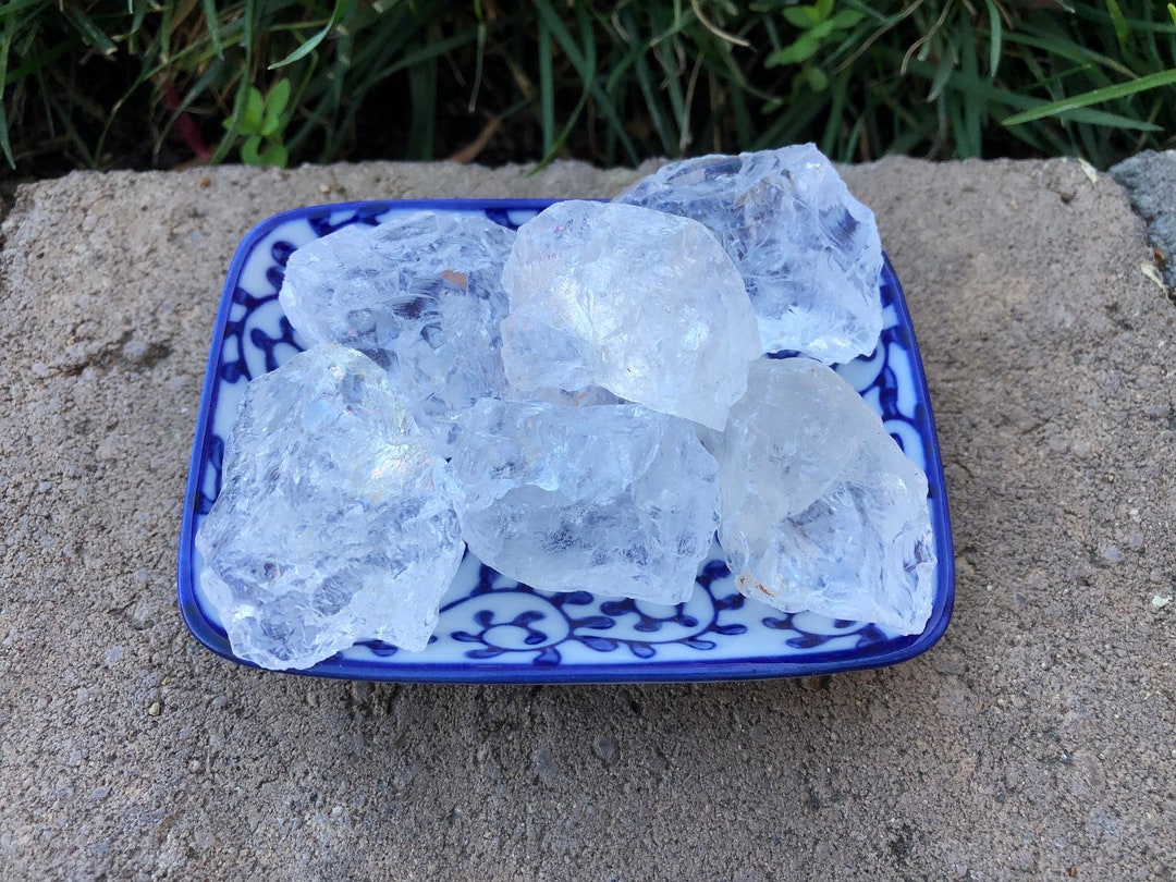 Clear Quartz Natural Raw Rough Chunk - Crystal Decor and Healing - Etsy