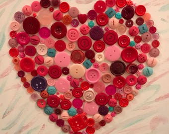 Canvas Button Art | Etsy