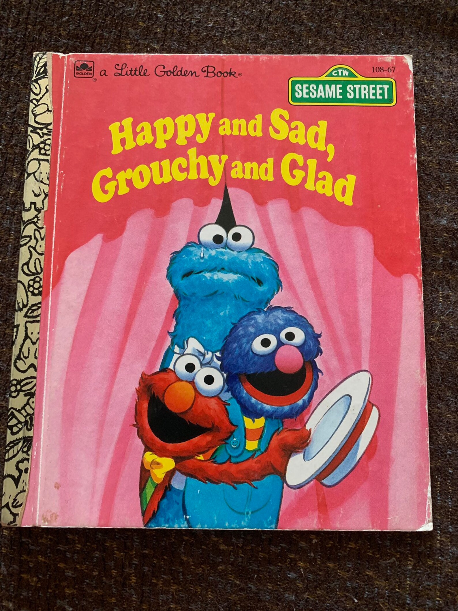 Sesame Street: Happy and Sad Grouchy and Glad | Etsy