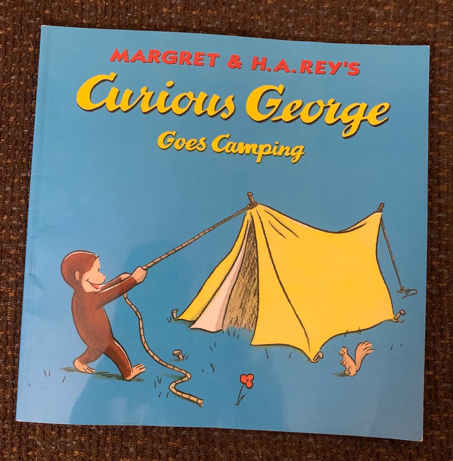 Curious George Goes Camping | Etsy