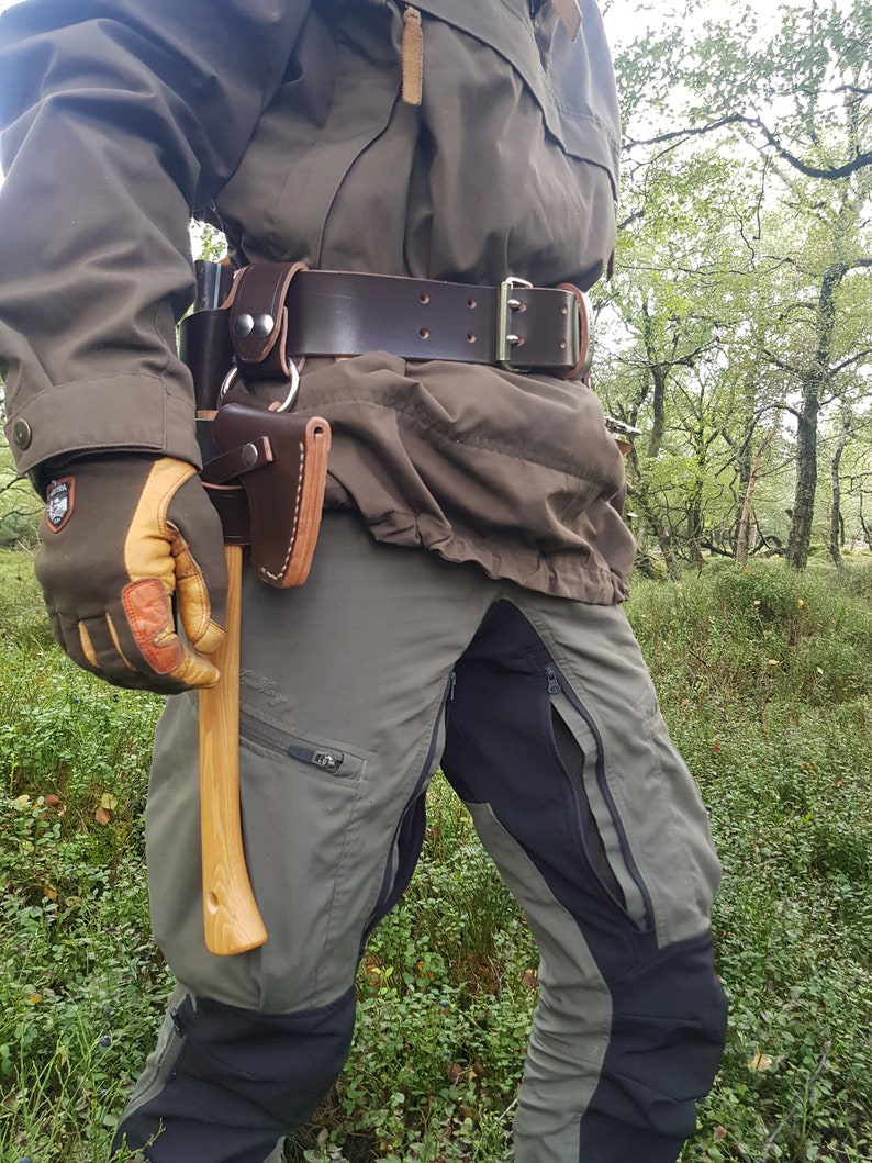 Bushcraft Axe Belt Loop Nordic Dangler Style Axe Belt | Etsy