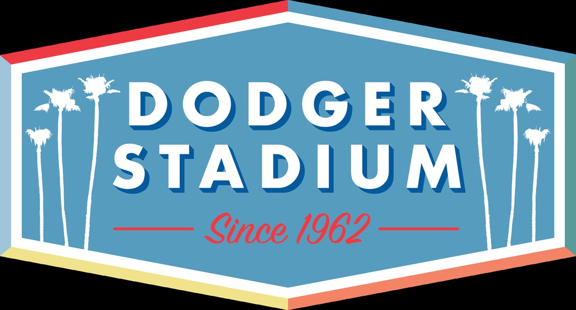 Dodger Stadium Sign SVG | Etsy