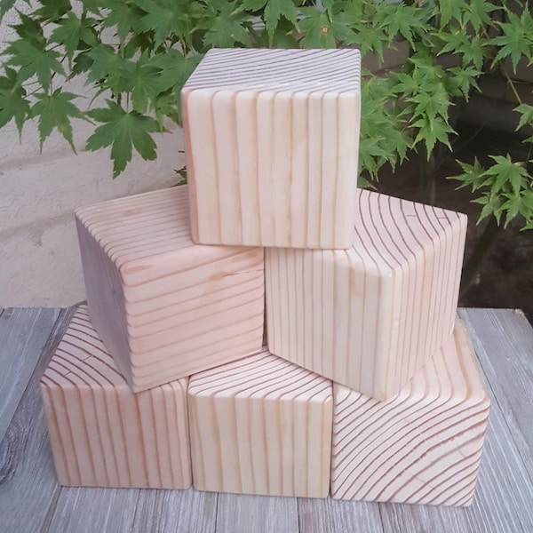 Unfinished Wood Blocks - Etsy