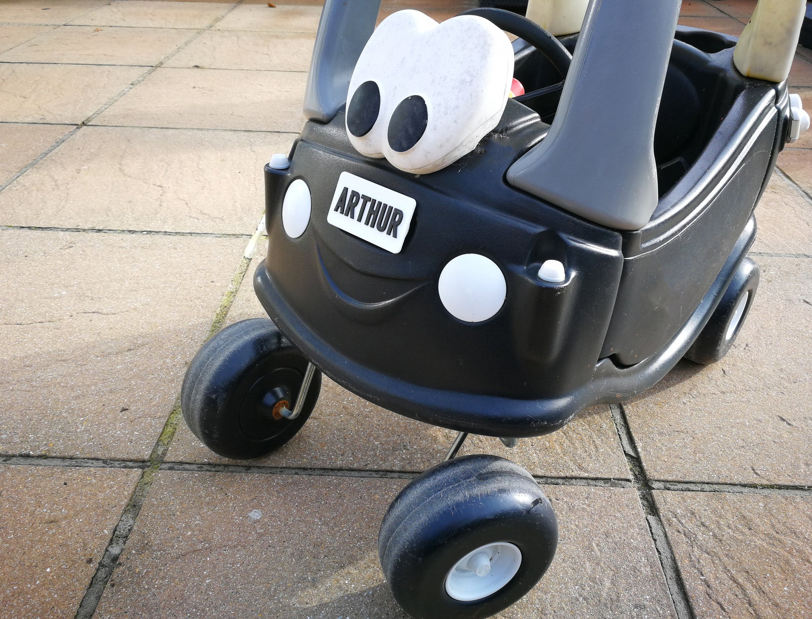 Personalised Number Plate for Little Tikes Cozy Coupe Toy Car Name ...