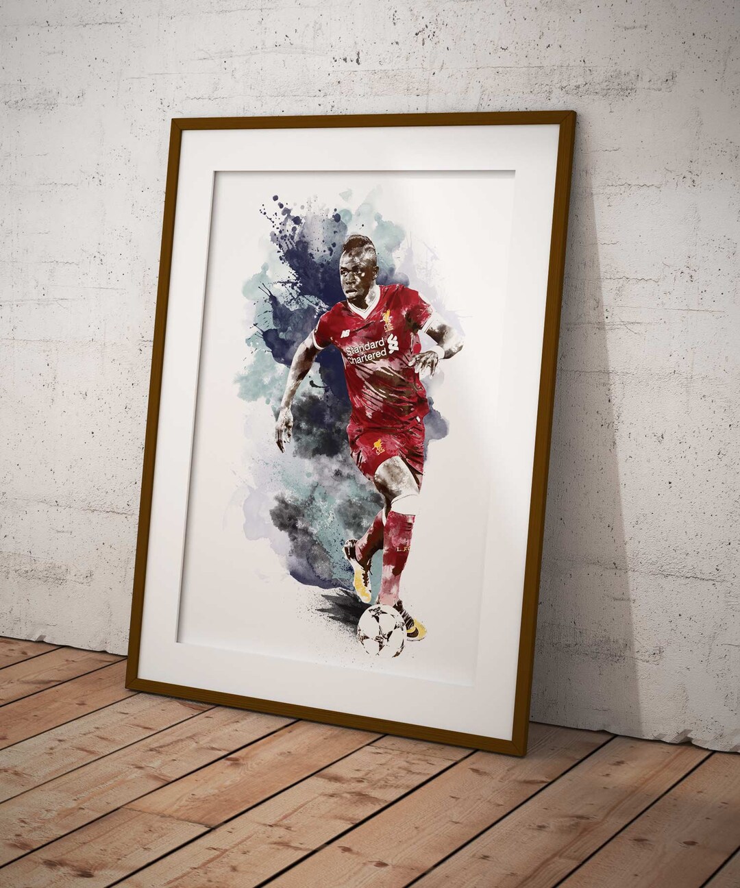 Sadio Mane Art Poster Print Liverpool Football - Etsy UK