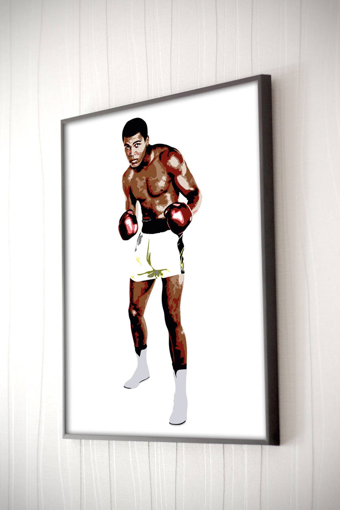 Muhammad Ali Illustration Art Poster Print - Etsy UK