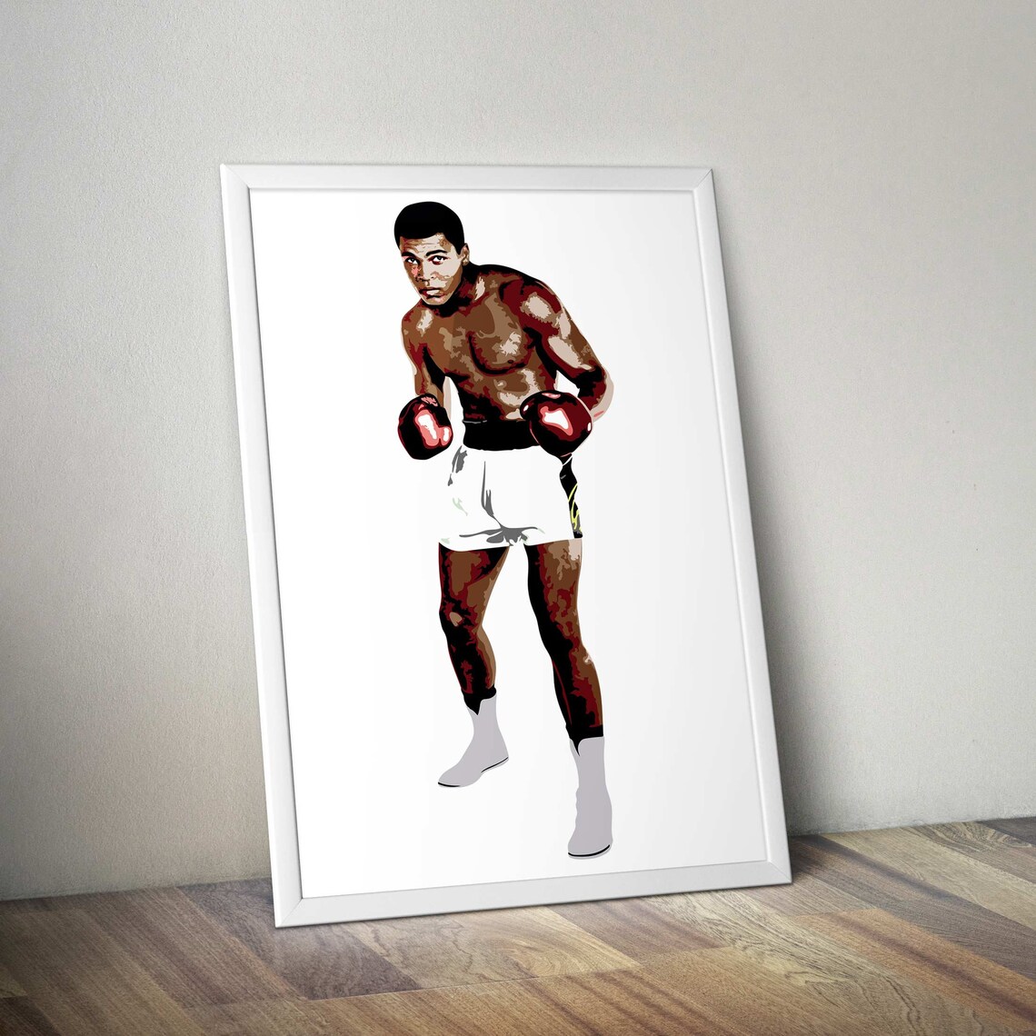 Muhammad Ali Illustration Art Poster Print - Etsy UK