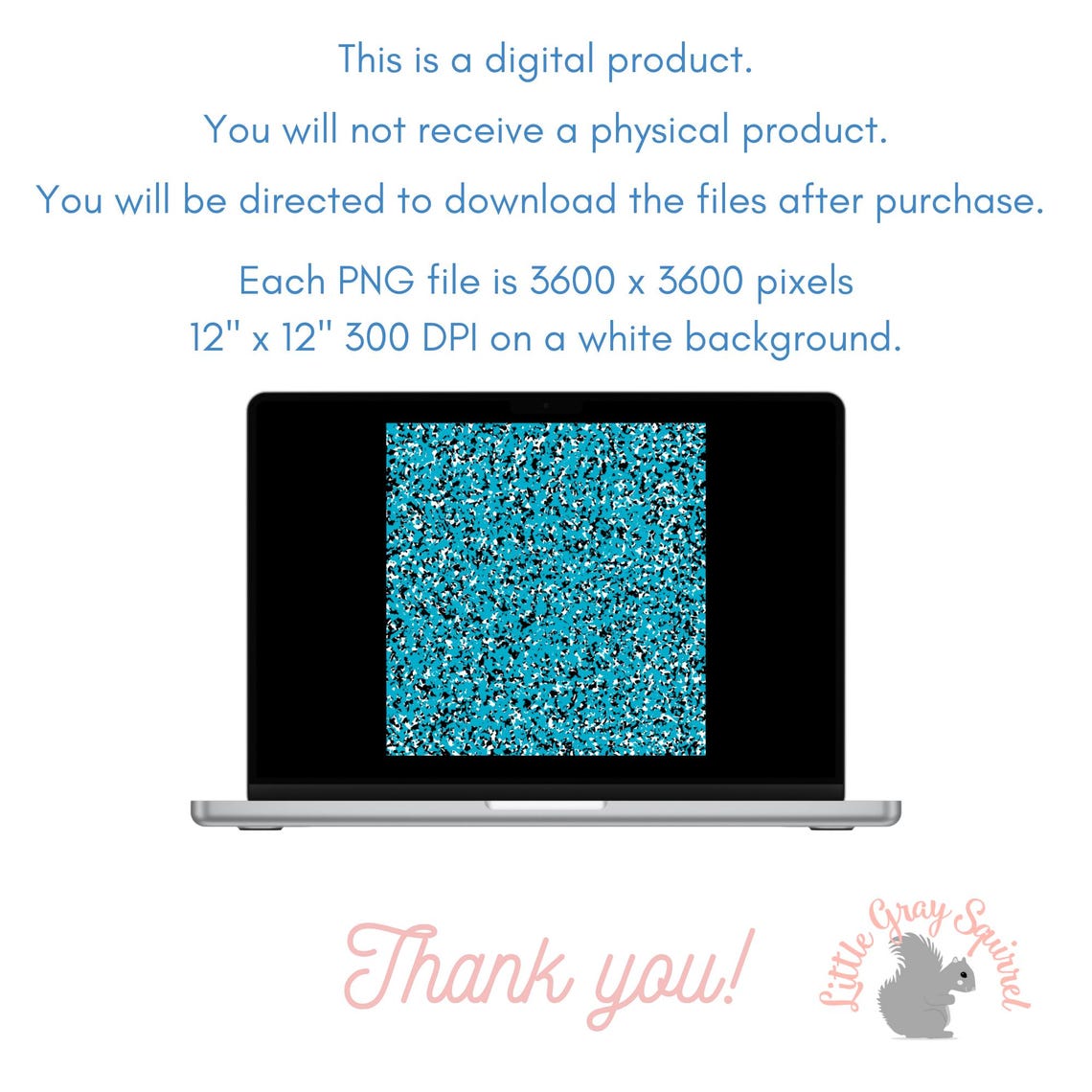 Composition Notebook PNG Clipart Digital Paper 90s Colors, Journal ...