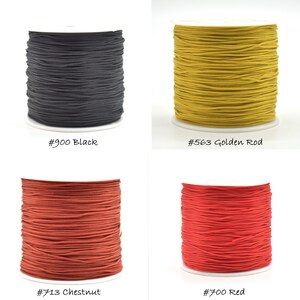 Nylon Cord Spool for Jewellery Making 0.80mm X 90 Metres per Spool 4 ...