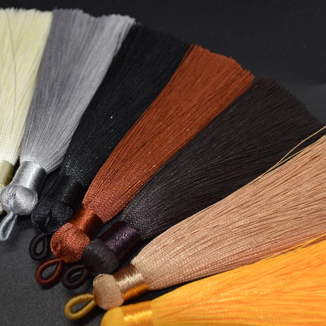 Rayon Silk Thread Mala Jewellery Tassel 8cm Various - Etsy