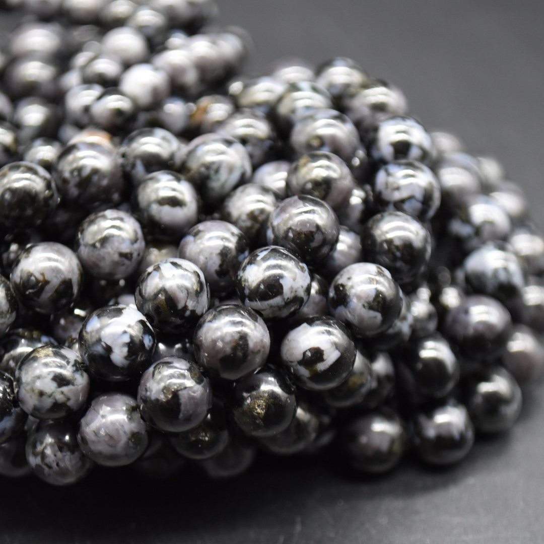 High Quality Grade A Natural Mystic Merlinite Indigo Gabbro Semi ...