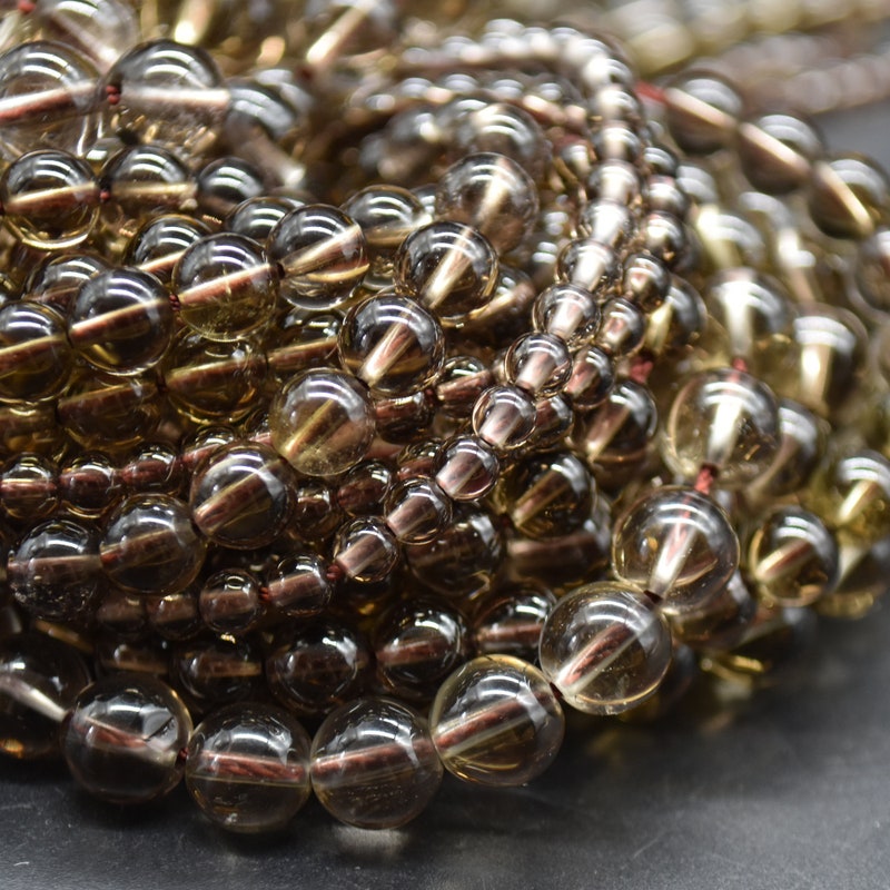 Smoky Quartz Beads - Etsy