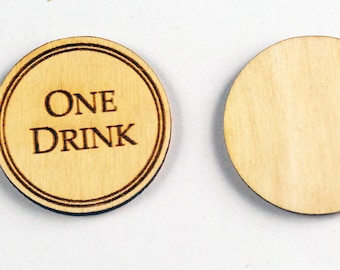 Drink Tokens - Etsy