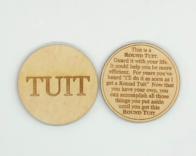 Round Tuit - Etsy