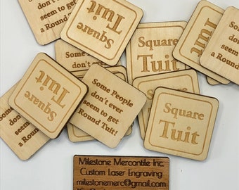 Round Tuit Token - Etsy