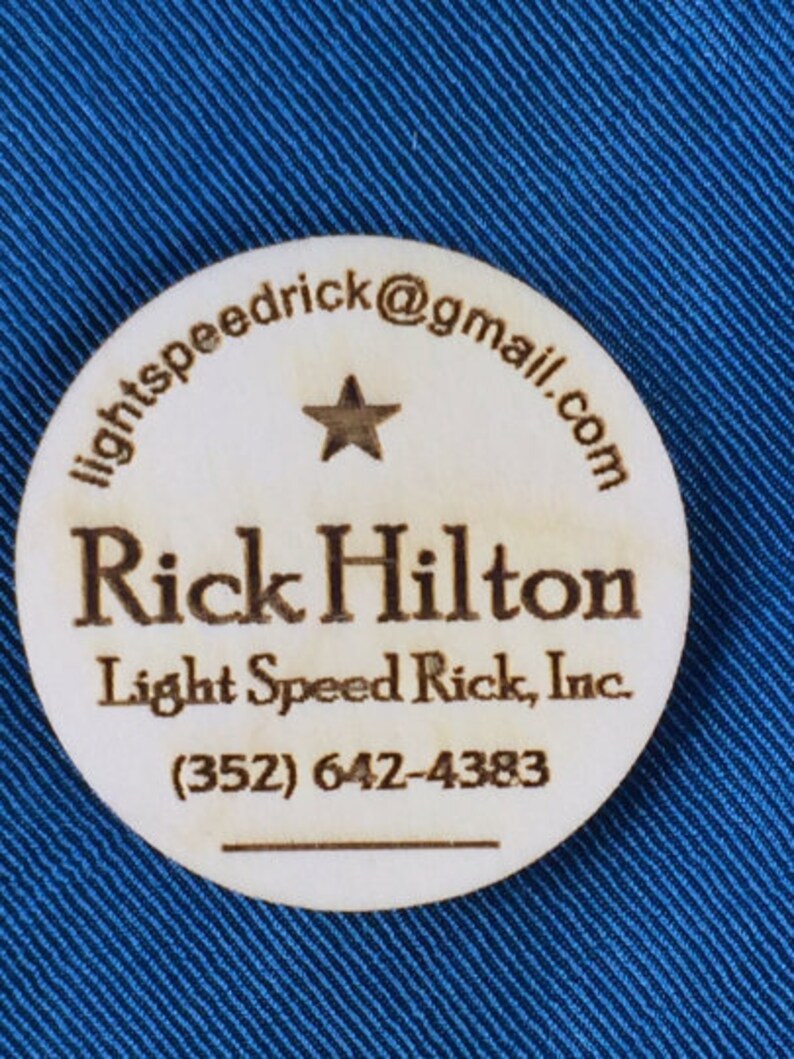 50 Custom Laser Engraved Wooden Beer Tokens | Etsy