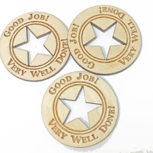 50 GOOD JOB! Very Well Done! + 1 BONUS Grump Pass Token - Etsy