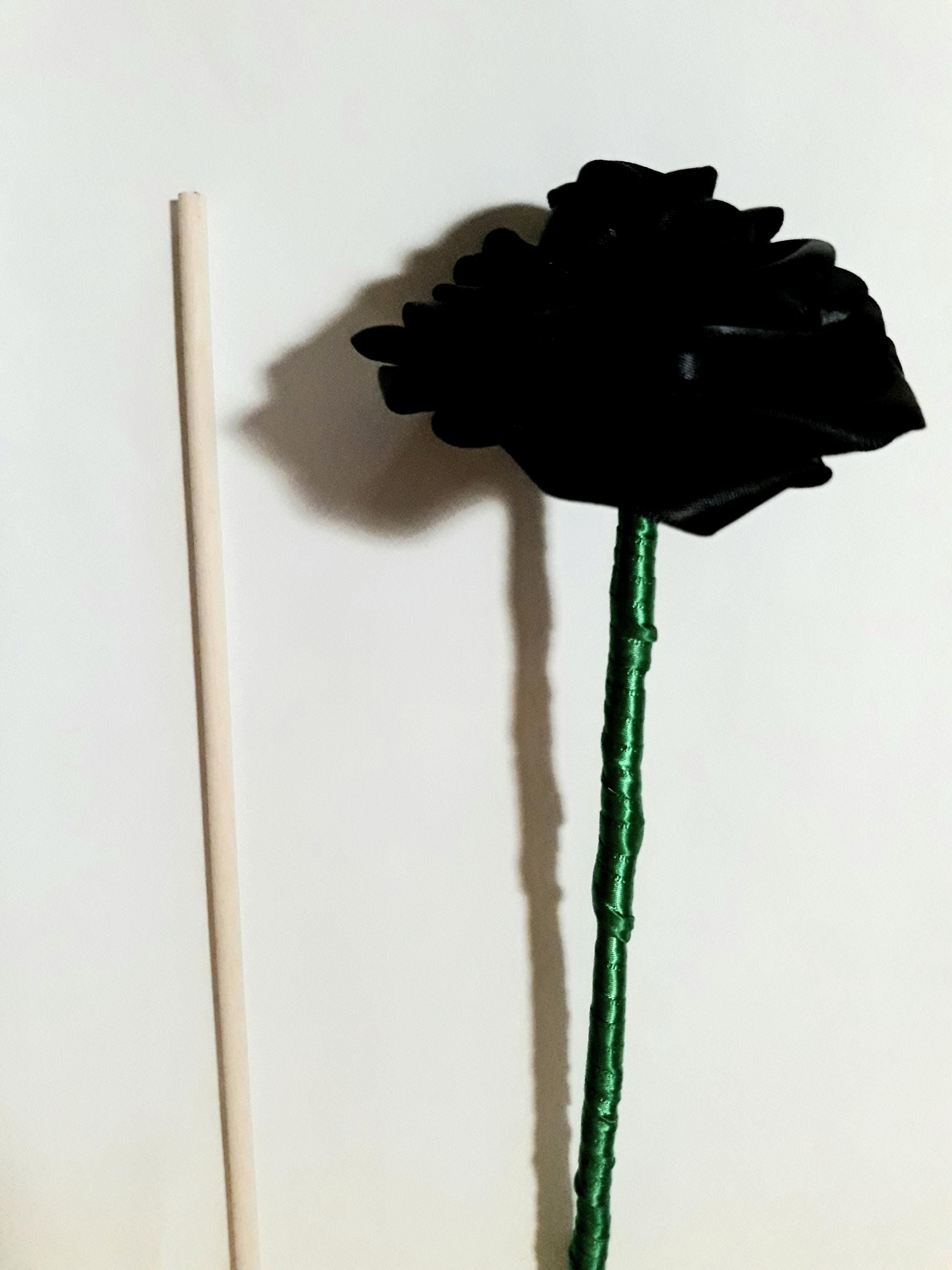 Single Unwrapped Ribbon Rose, Loose Ribbon Rose for Crafts - Etsy