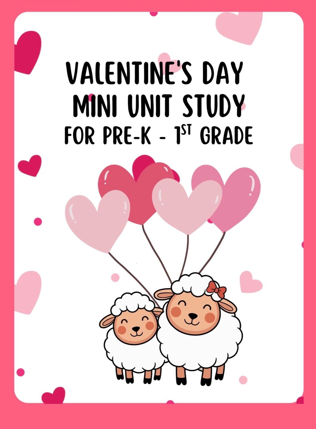 Valentine’s Day Mini Unit Study PDF - Etsy