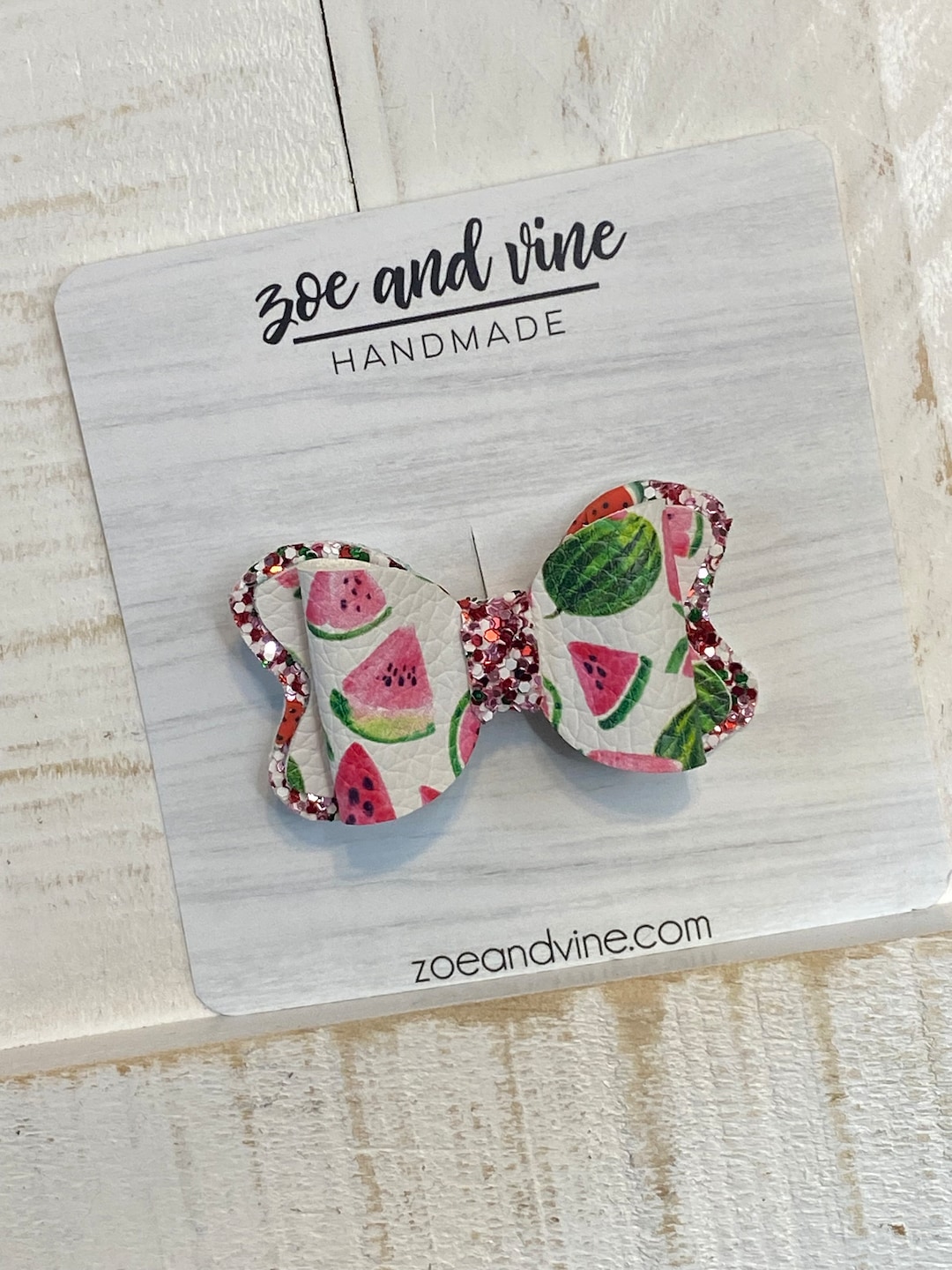 Watermelon Bow Watermelon Headband Fruit Bow Fruit - Etsy