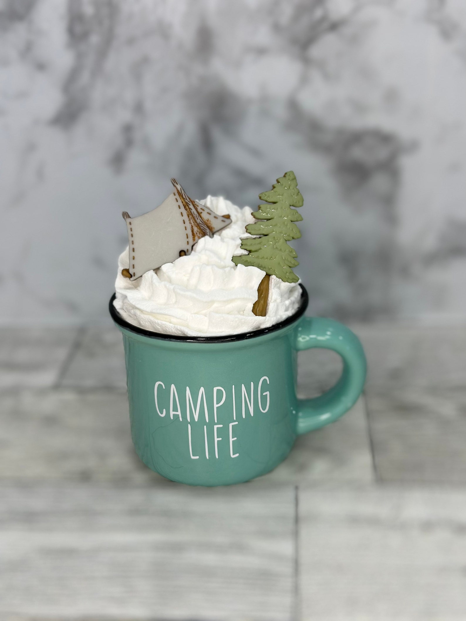 Camping, Camping Decor, Happy Camper, Tent, Camping Life, Mini Mug ...