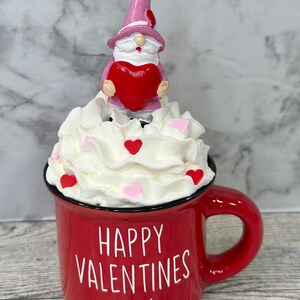 Valentines, Valentine’s Day, Valentine’s Day Decor, Mini Mug Decor ...