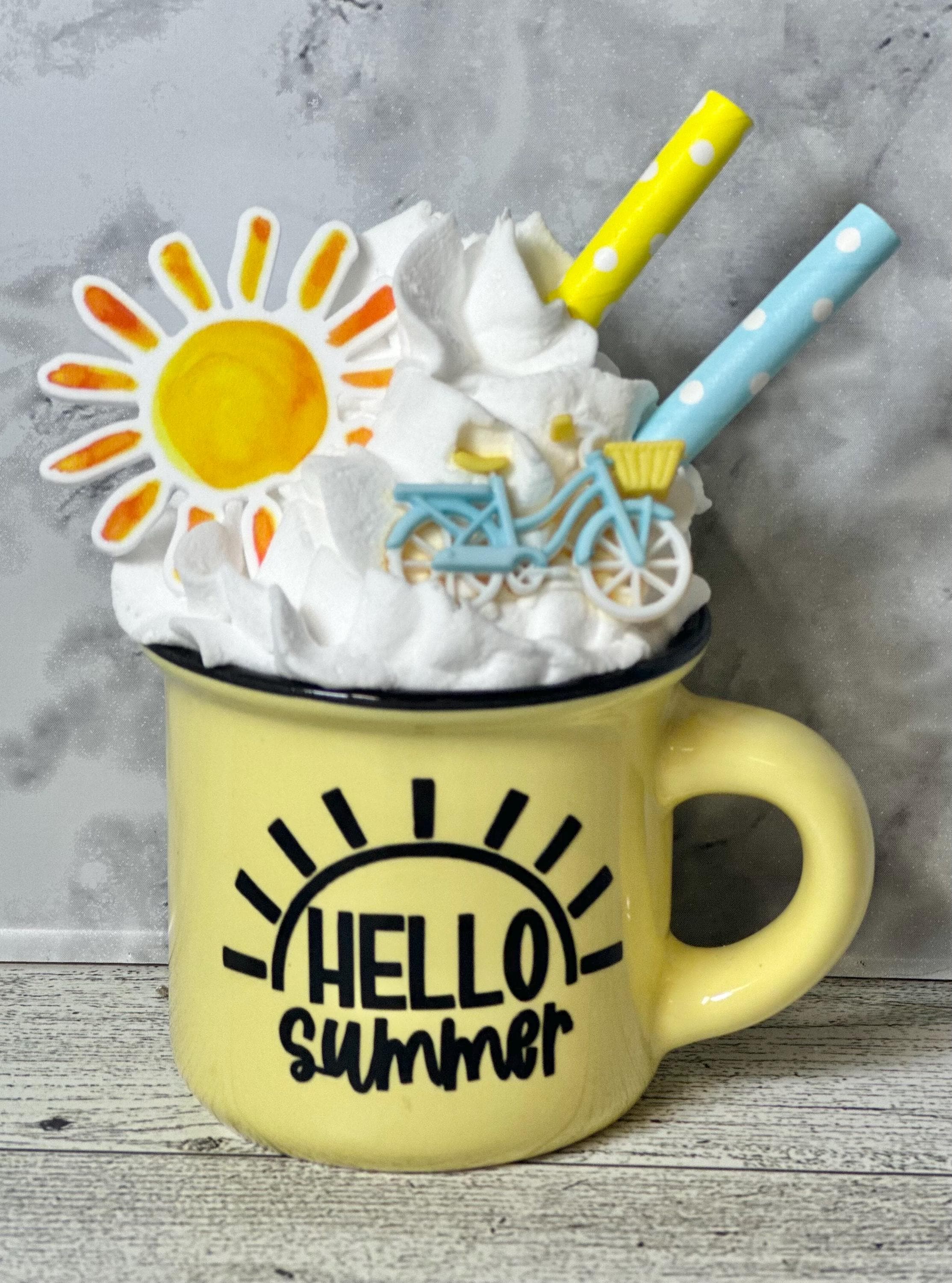 Summer, Summer Decor, Summer Tiered Tray, Sweet Summertime, Mini Mug ...