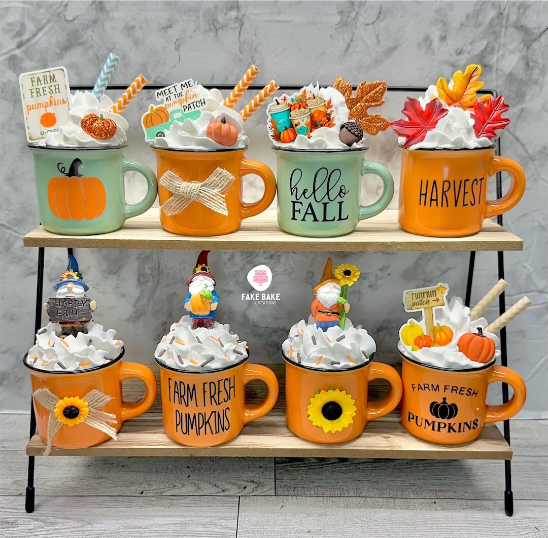 Mini Mug, Fall, Fall Decor, Pumpkin Patch, Hello Fall, Happy Fall ...