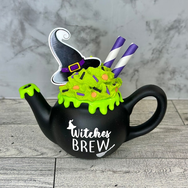 Halloween Teapot - Etsy