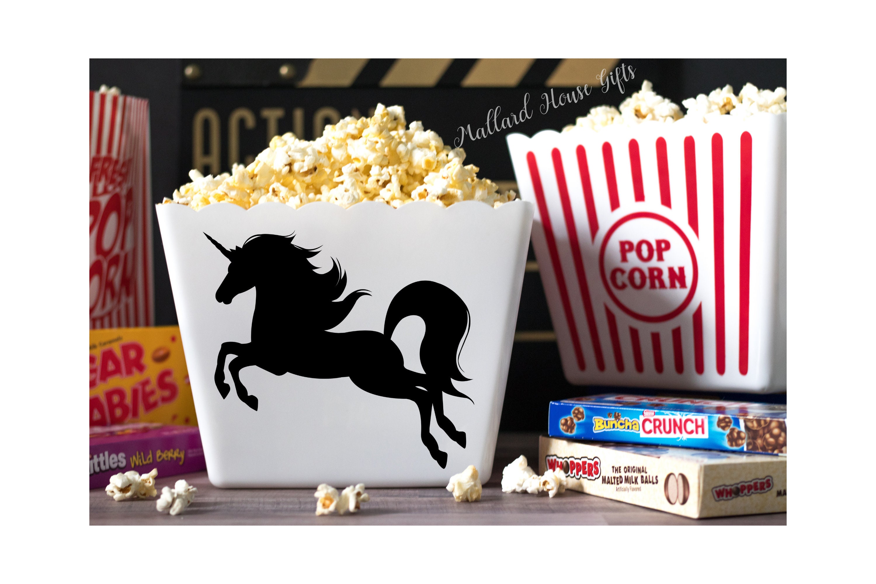 Plastic Popcorn Tub