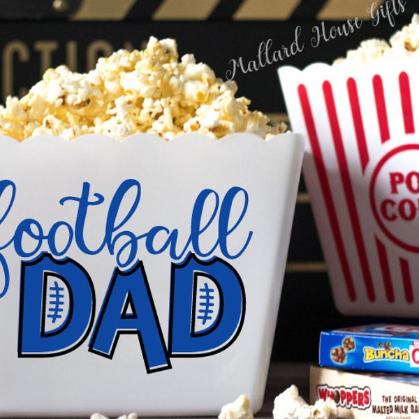 Football Popcorn Bowl - Etsy