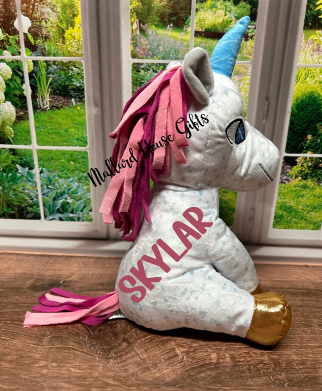 Personalized Uni the Unicorn Plush - Etsy